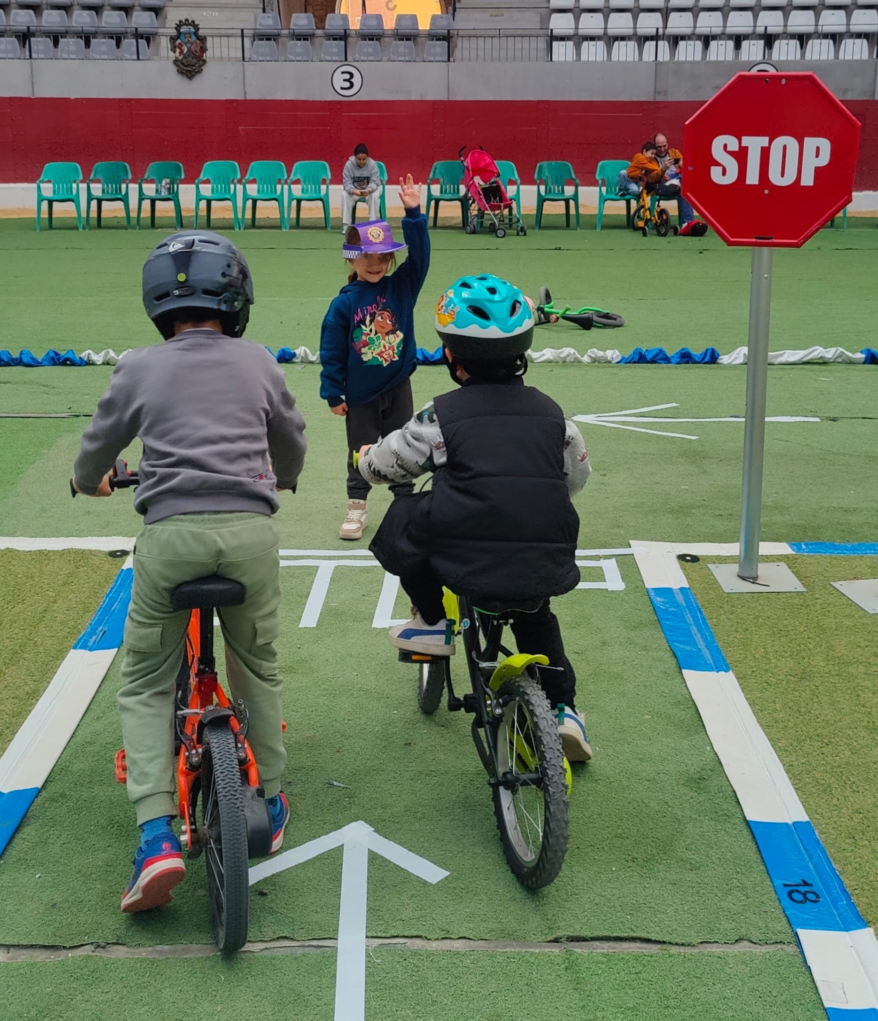 El Parque de Educación Vial recibió a más de 150 familias y menores en su circuito cerrado ...