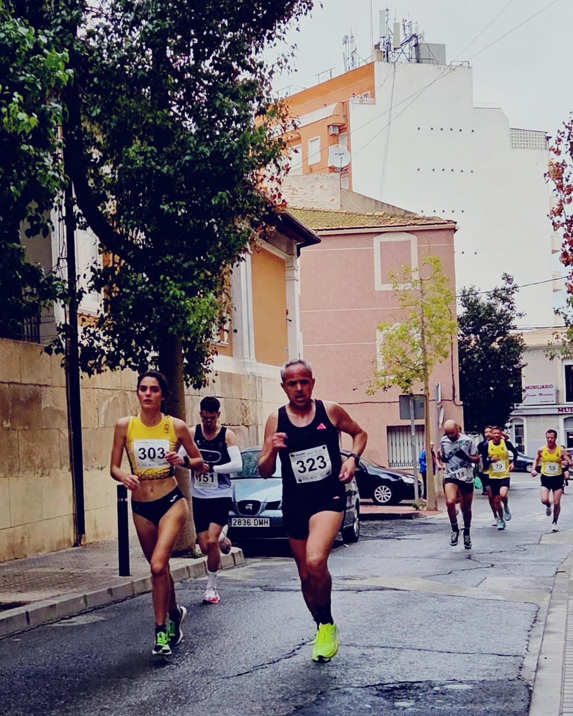 Violeta López, 1ª en la clasificación femenina en la carrera solidaria ...