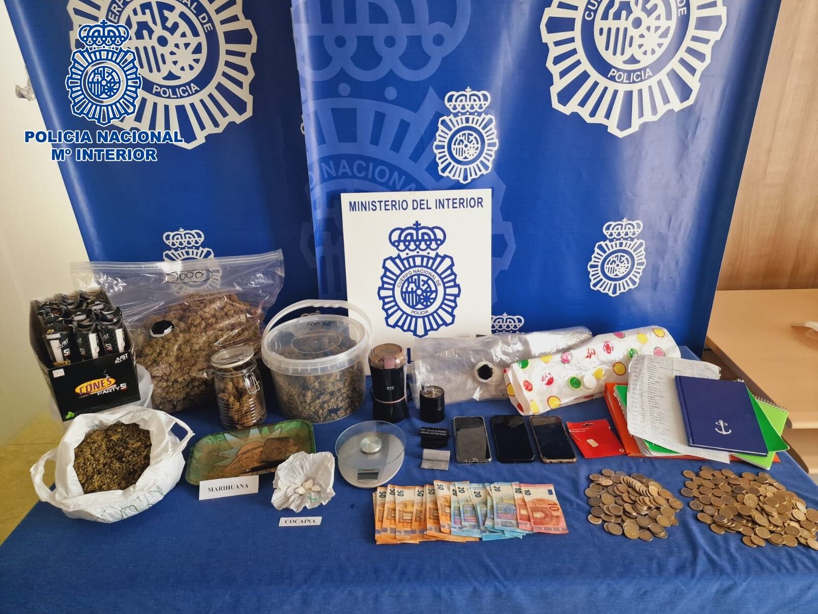 Desmantelado un importante punto de venta de droga en Logroño con 4 personas detenidas ...